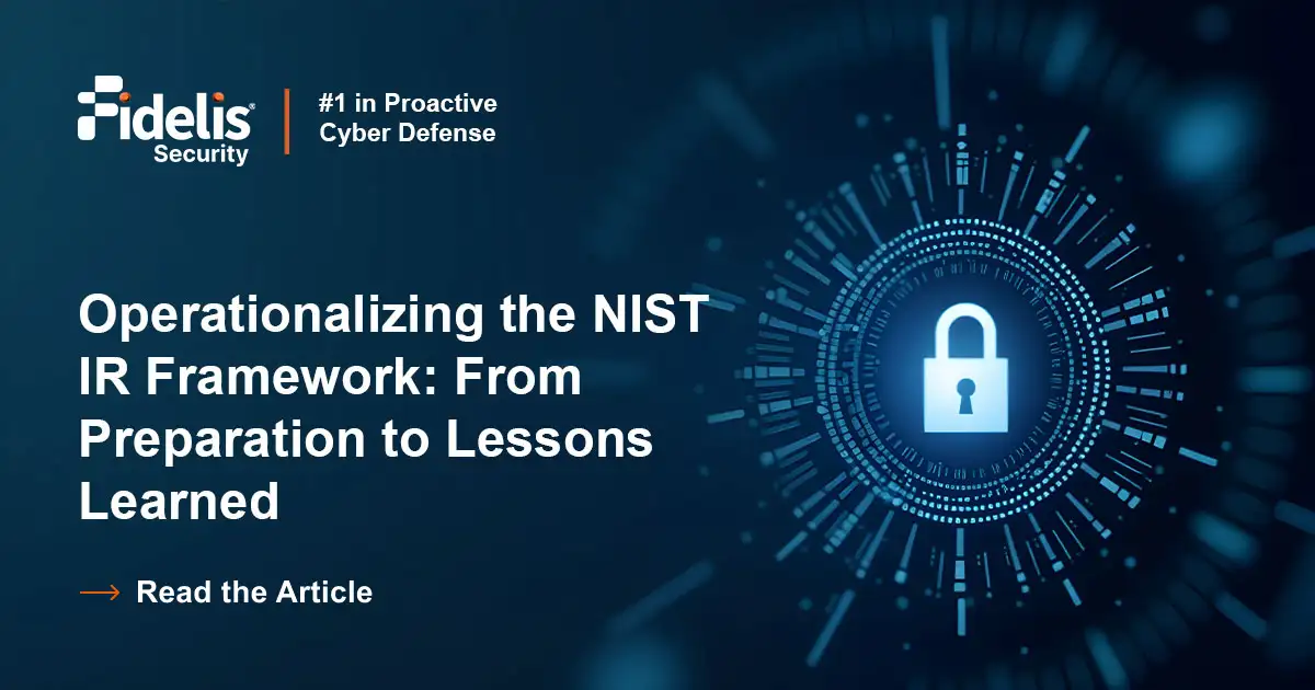 NIST Incident Response Framework Explained| Fidelis Security
